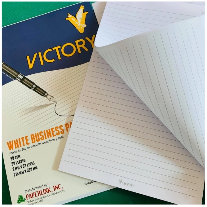 Victory White Business Pad sold per pad | Shopee Philippines