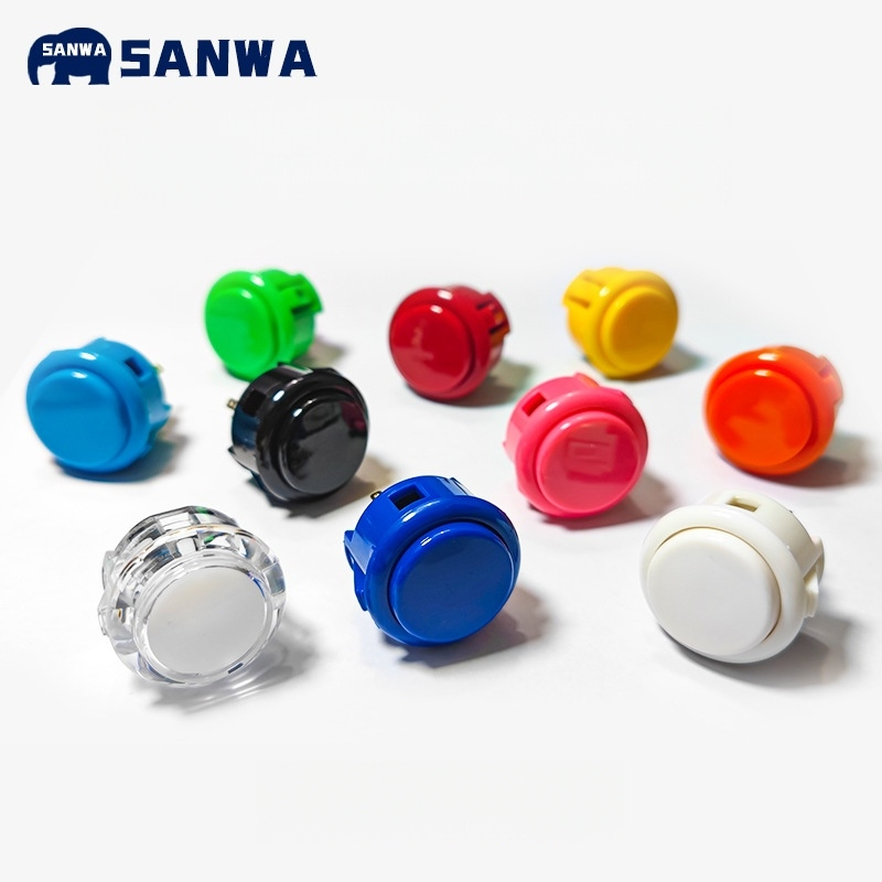 SANWA Buttons, Cartridge Game Console Buttons, PC Joysticks, DIY Arcade ...