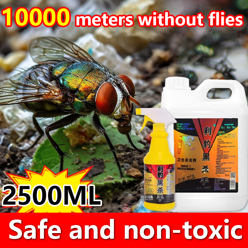 Fly Killer 2500ml fly killer spray Powerful Home Non-Toxic Mosquito Fly ...