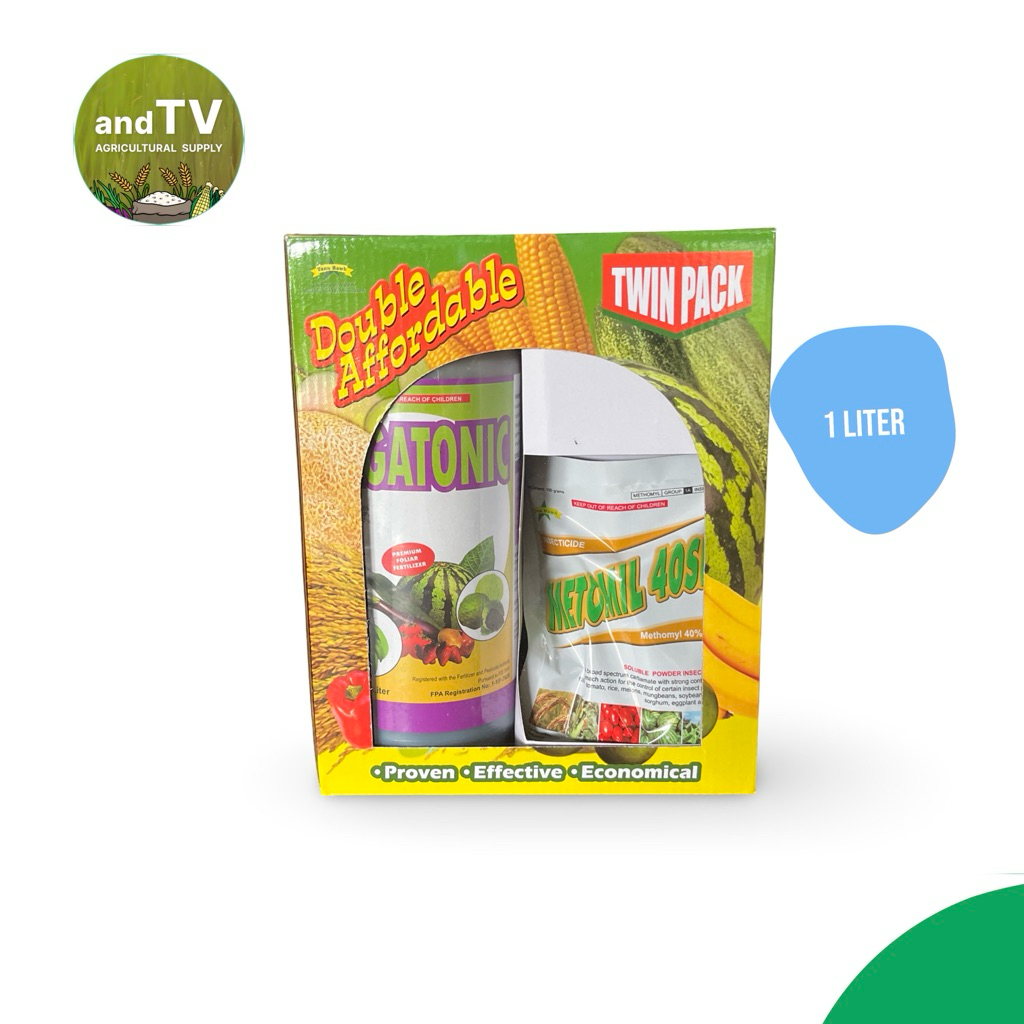 MEGATONIC Foliar Fertilizer Twin Pack(w/ Metomyl/Cardinal) | Shopee ...