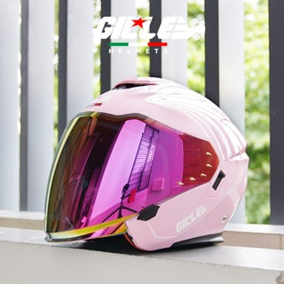 GILLE FF005 VISAGE Helmet Half Face Dual Visor Helmet For Motorcycle ...