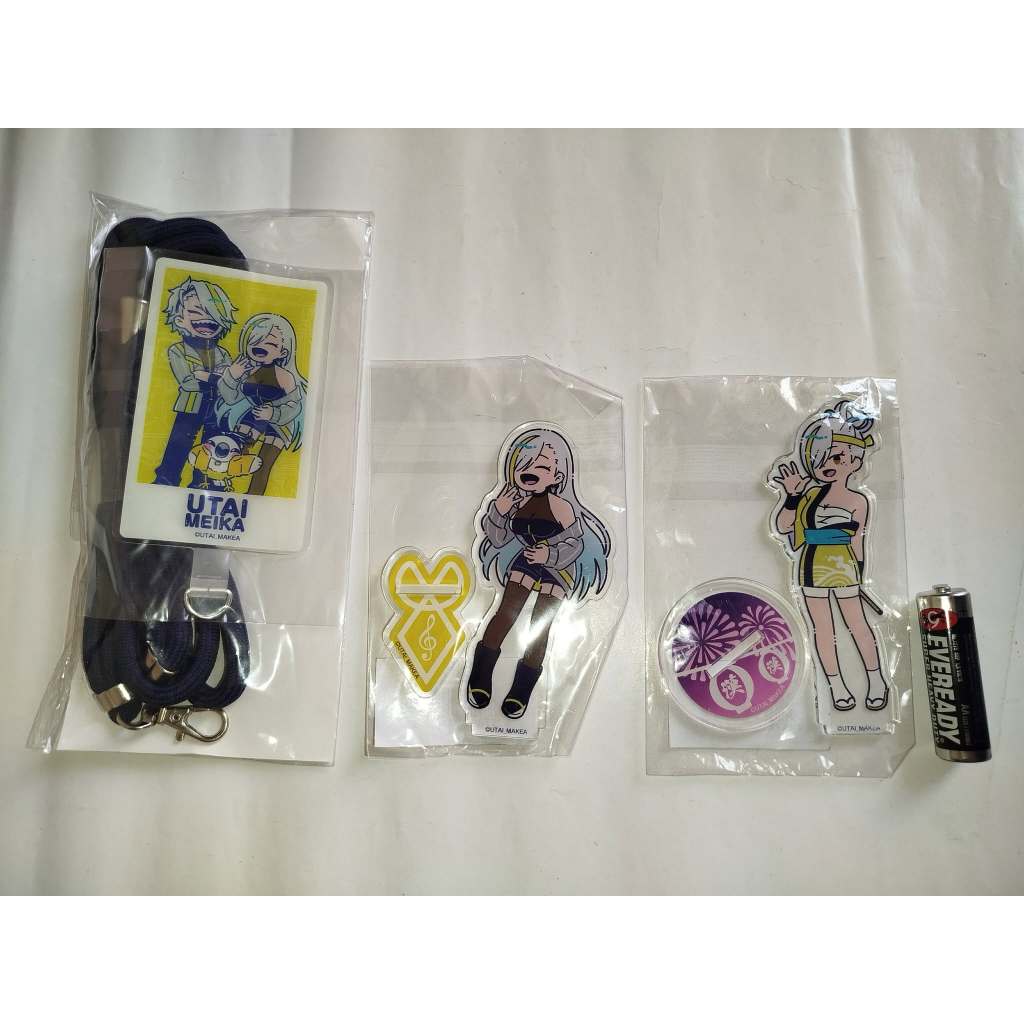 Vtuber Utai Meika Anime Acrylic and ID Lace (Official) | Shopee Philippines