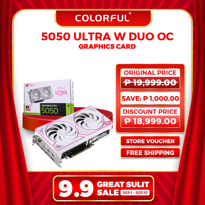 Colorful GeForce RTX 5050 Ultra W DUO OC 8GB/5060 Ultra W OC 8GB/5060 ...