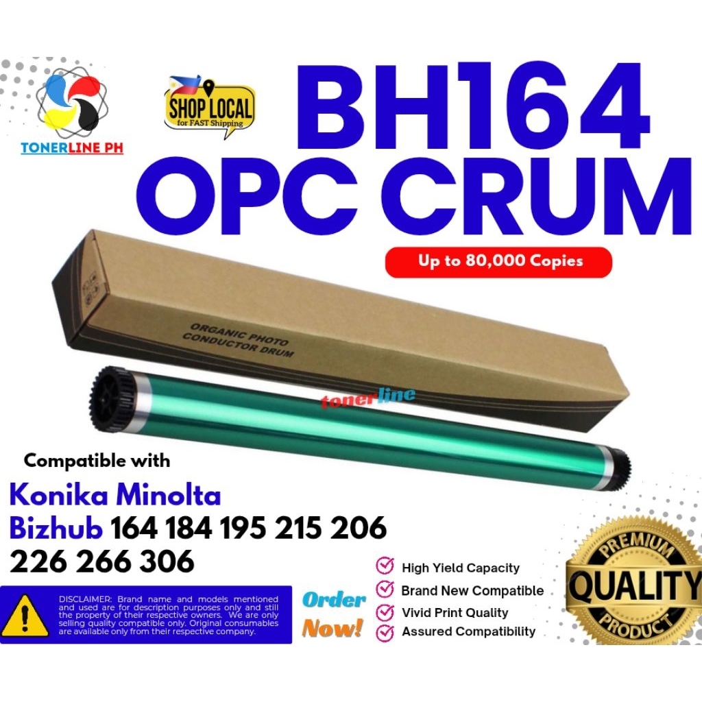 Bizhub Ineo OPC Drum & Blade 164 165 183 184 7718 195 215 235 7719 7721 ...