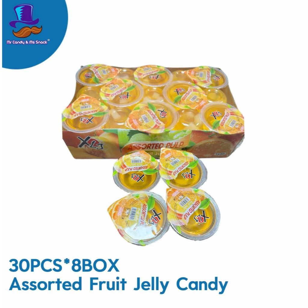 COD【Mr candy】30pcs Assorted Fruit Jelly Candy/Children's Candy/Savory ...