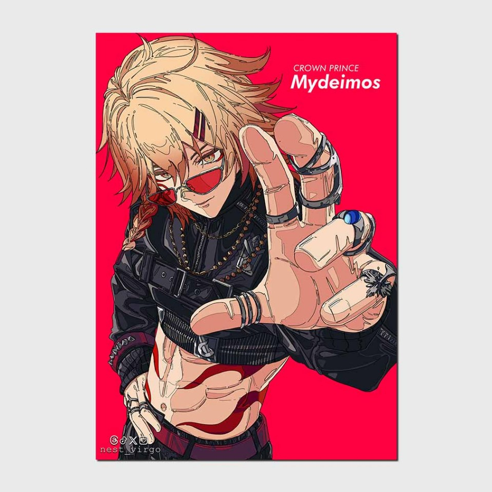 Mydei Honkai Star Rail Fanart Illustration Print | Nestvirgo | Shopee ...