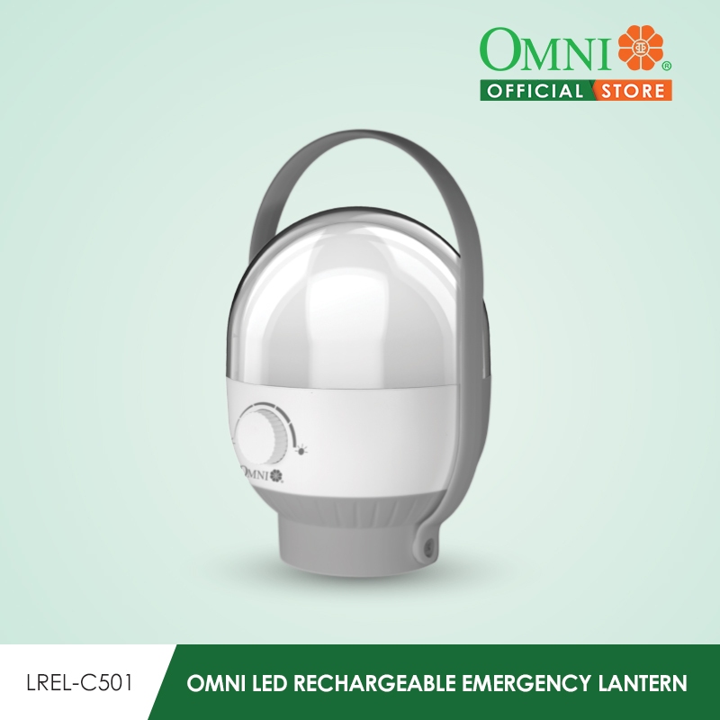 OMNI LED RECHARGEABLE EMERGENCY LANTERN - LREL-C501 | Shopee Philippines