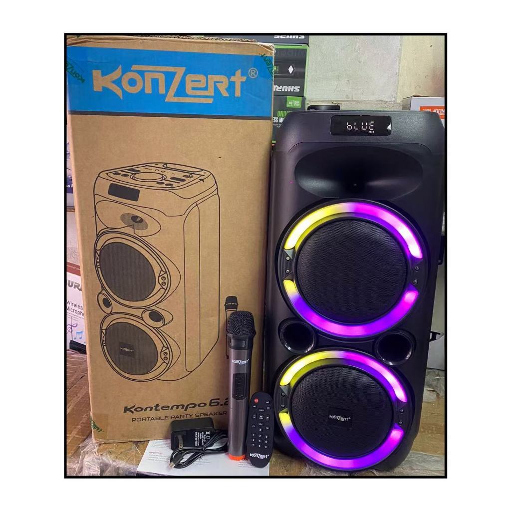 Konzert 100% Original Kontempo 6.2 Portable Party Speaker 4000watts BT ...