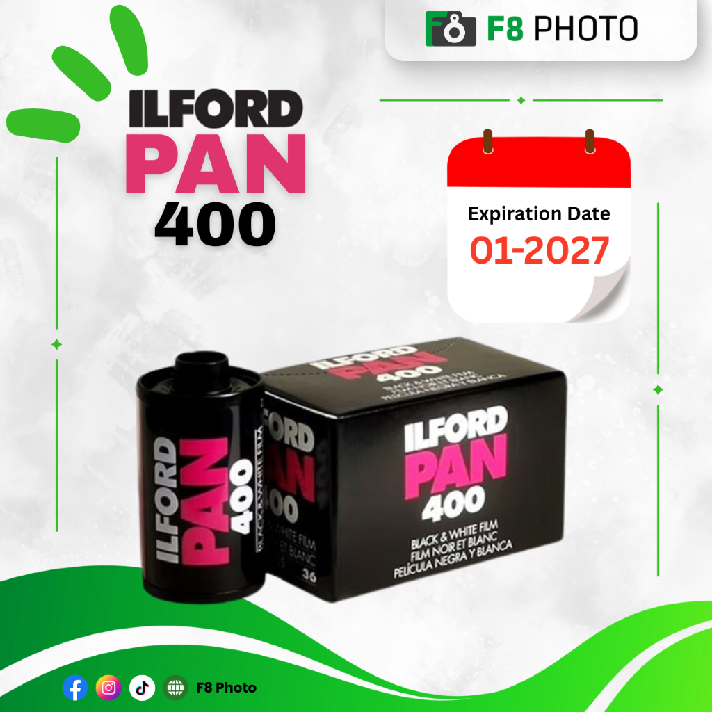 Ilford Pan 400 35mm Black and White Film 36 Exp. | Shopee Philippines