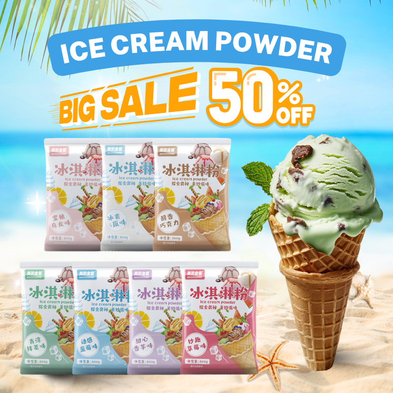 Pre-mixed Ice Cream Powder – Smooth & Creamy, No Chemicals, Safe For ...