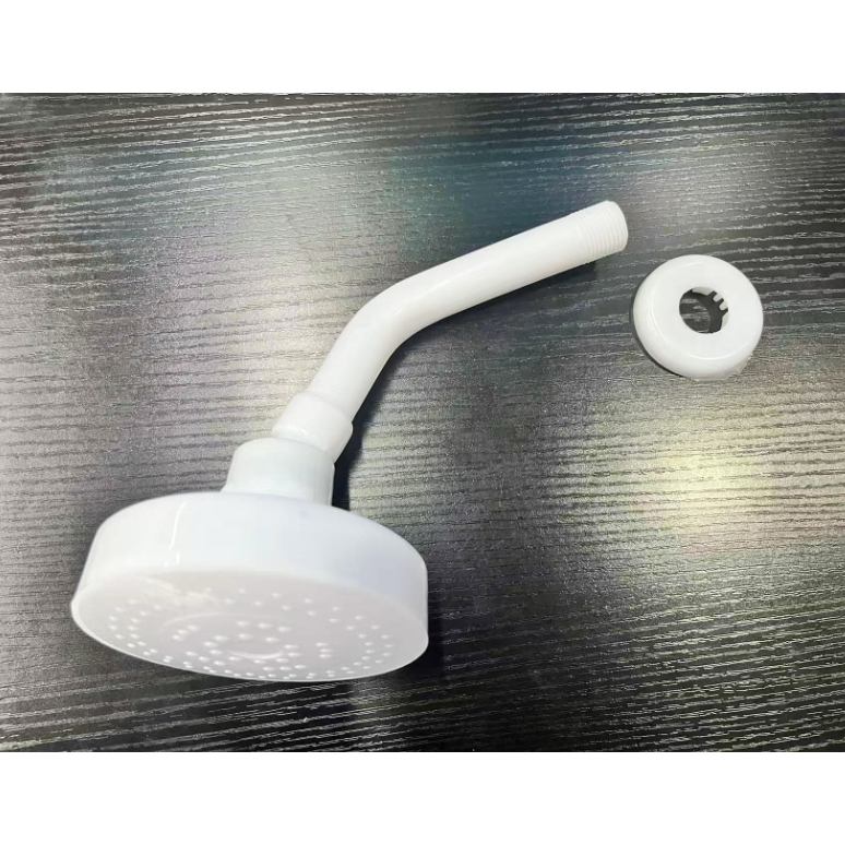 COD Plastic Ultra Thin Top Overheaded Rain Rainfall Shower Set Shower ...
