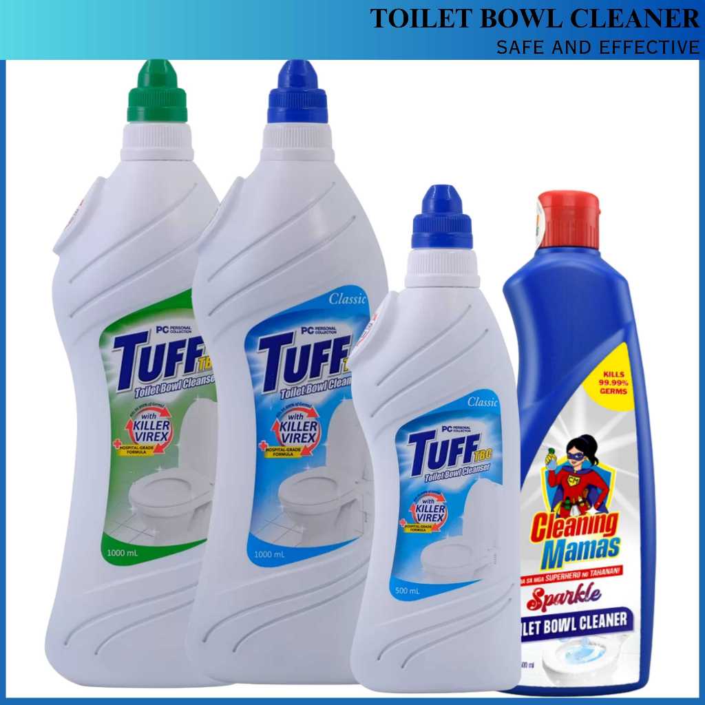 Tuff Toilet Bowl Cleaner Classic 500ml & 1000ml | Lemon Fresh 1000ml ...