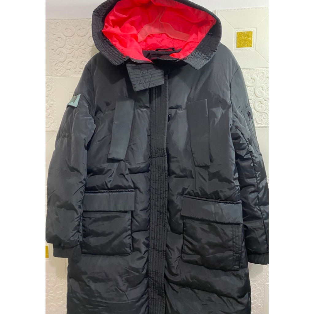 Hooded Puffer Jacket Black | Shopee Philippines