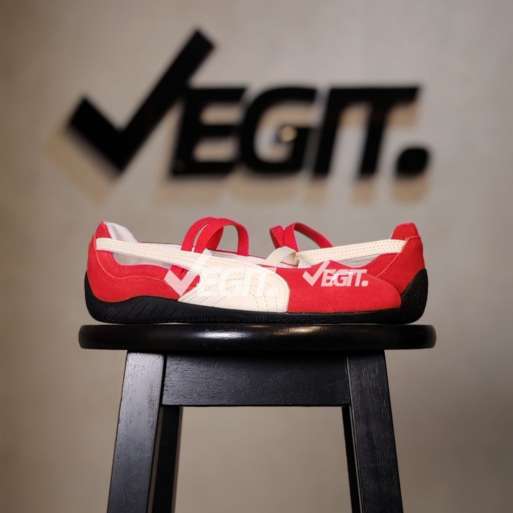 Legit Speedcat Ballet Womens Shoes (Suede, Leather stripe) | Shopee ...