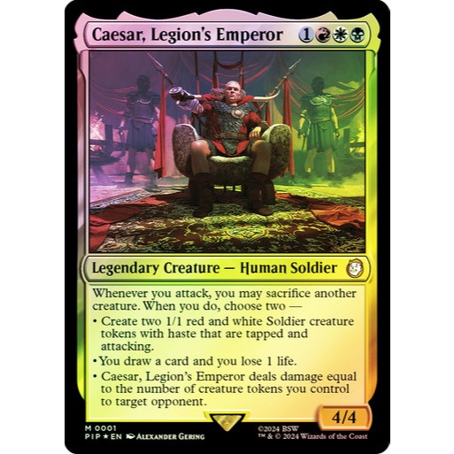 Magic the Gathering | Caesar, Legion's Emperor | Shopee Philippines