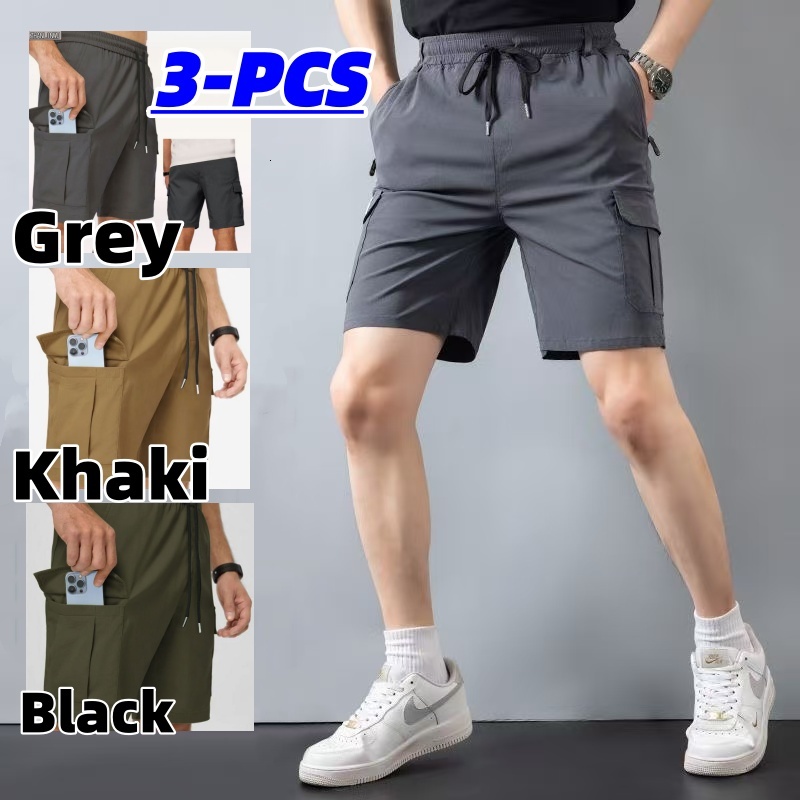 Premium Cargo Short | Makapal Tela | Maong Type Cargo Woven Fabric ...