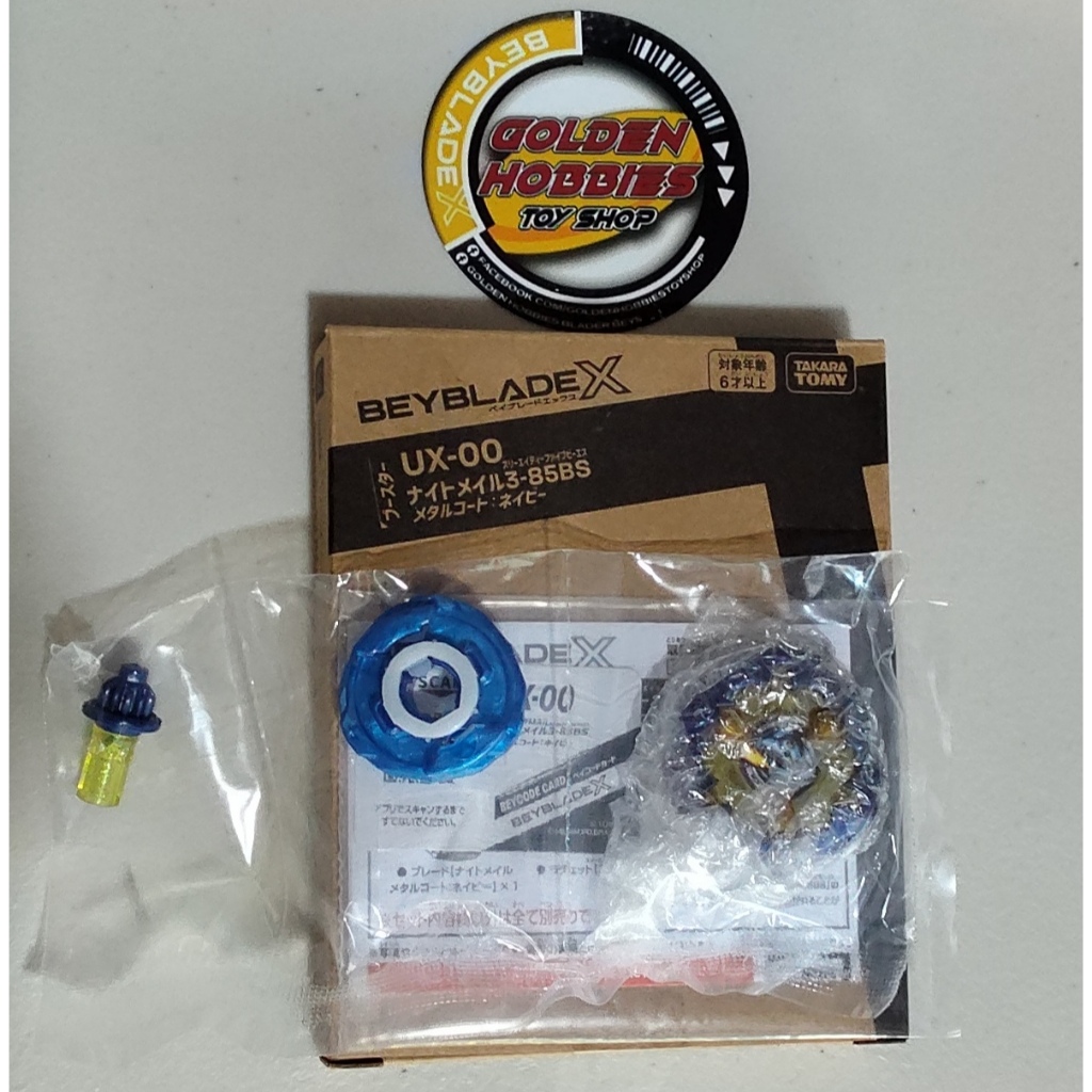 Authentic Takara Tomy Beyblade X JAPAN Navy Knight Mail 3-85BS | Shopee ...