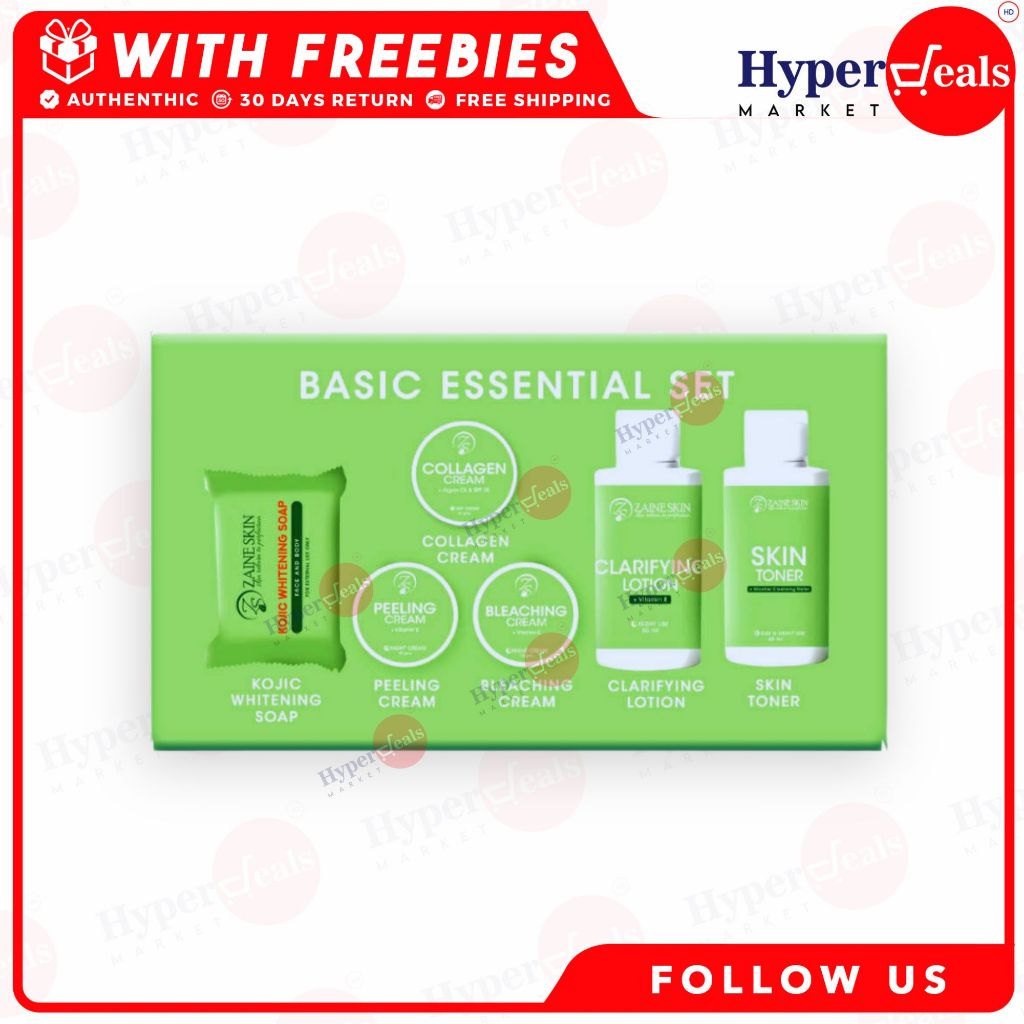 Basic Essential Set | Zaine Skin Essentials Whitening, Bleaching ...