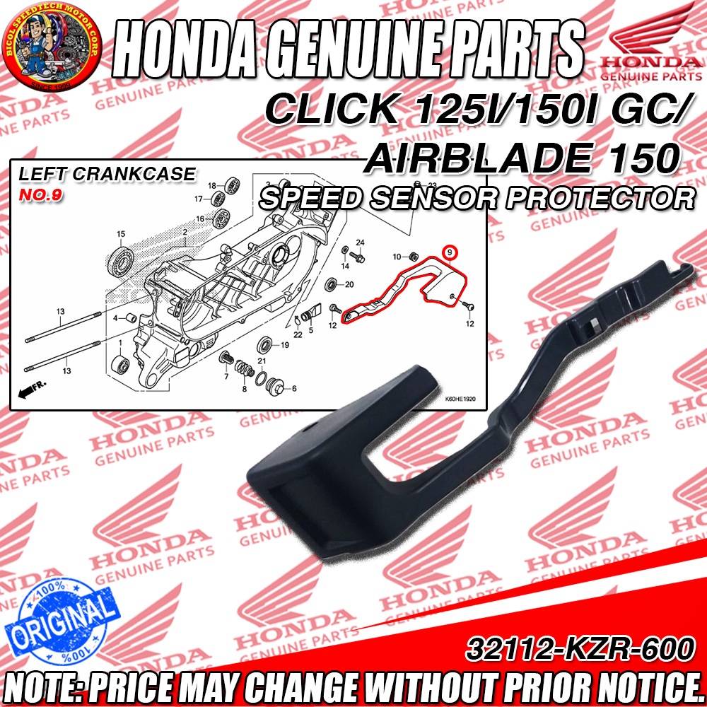 CLICK 125I/150I GAME CHANGER SPEED SENSOR PROTECTOR (HPI) (GENUINE ...