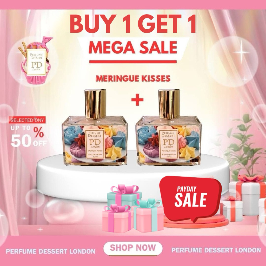 Buy 1 Take 1 Meringue Kisses 30ml Perfume Dessert London Official Store | Long Lasting for Women ...