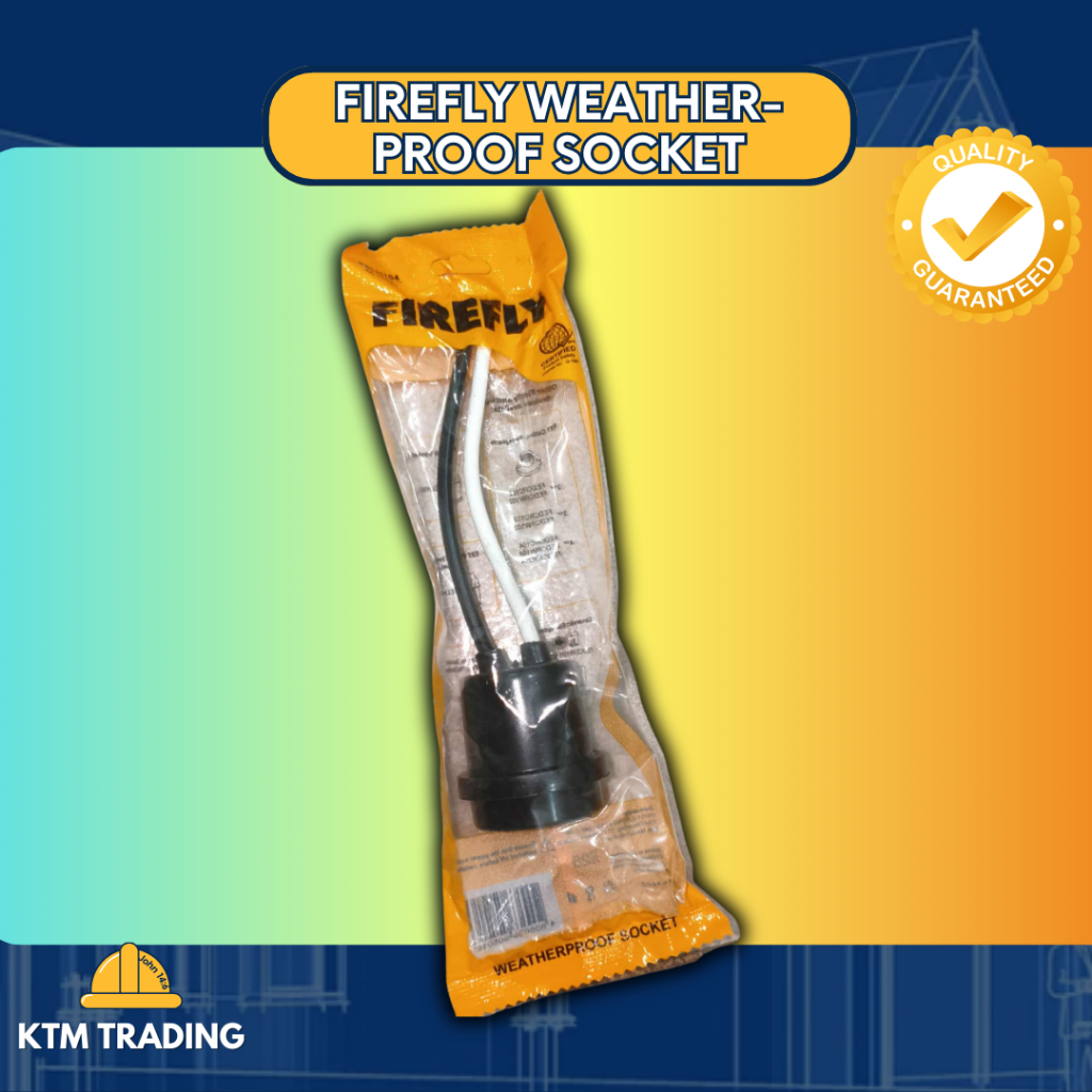 FIREFLY WEATHER - PROOF SOCKET 4A 250V~ | Shopee Philippines