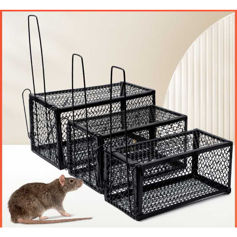 new cod Metal Mouse Trap Foldable Cage Trap for Mice and Rats Quality ...