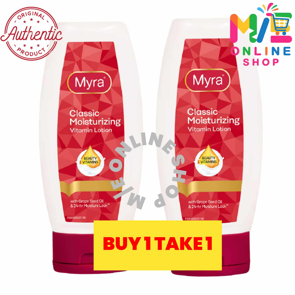 (B1T1) MYRA-E CLASSIC MOISTURIZING VITAMIN LOTION (100ML,200ML,400ML X ...
