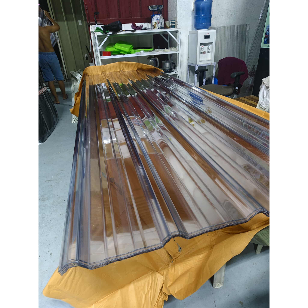 6FT SKYLIGHT ROOF, RIBTYPE, POLYCARBONATE ROOF CLEAR, TRANSPARENT ROOF ...