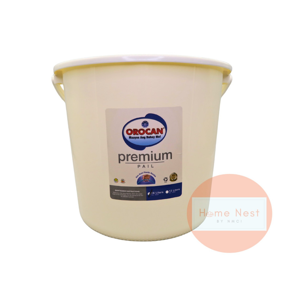 Orocan Premium Pail 16 Liters #6064P | Shopee Philippines
