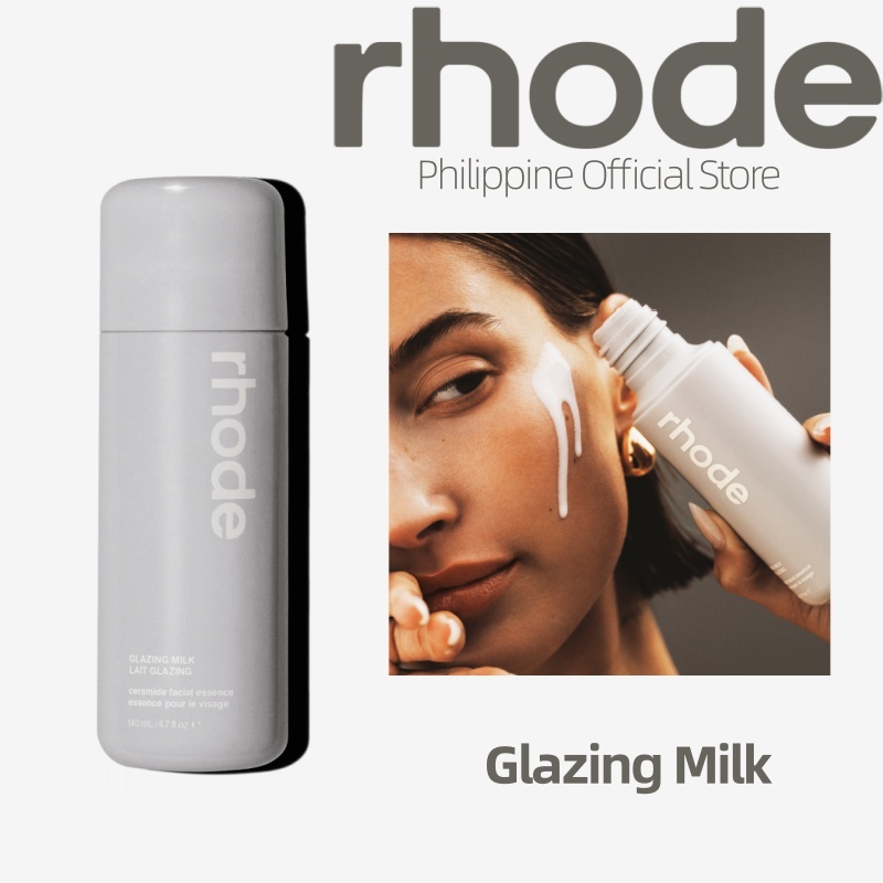 Rhode Glazing Milk Ceramide Facial Essence 140mL All day hydration ...