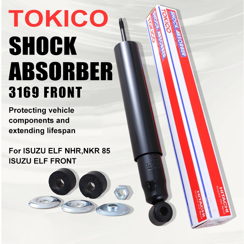 TOKICO Shock Absorber Front 3169 For ISUZU ELF NHR NKR 85’/ ISUZU ELF ...