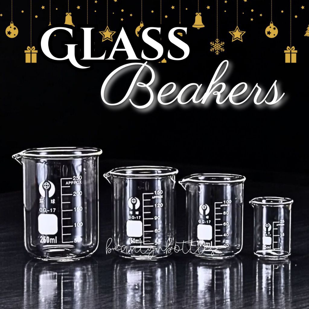 Glass Beakers for Mixing, Heating,and Measuring | Shopee Philippines