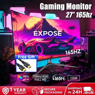 EXPOSE Gaming Monitor IPS 1K/2K/4K Curved 75HZ/165HZ Monitor(27"/24 ...