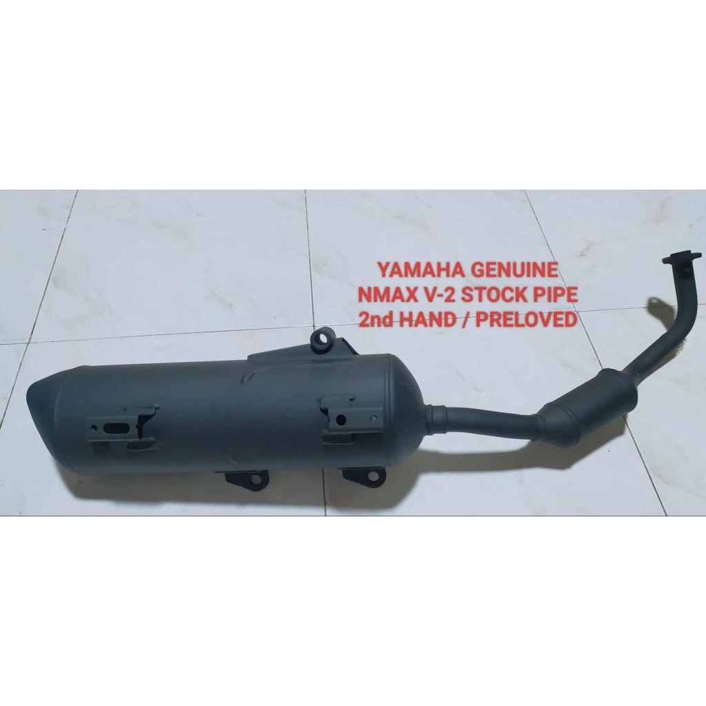 NMAX V2/AEROX V2 STOCK PIPE PRELOVED/SECONDHAND YAMAHA GENUINE | Shopee ...
