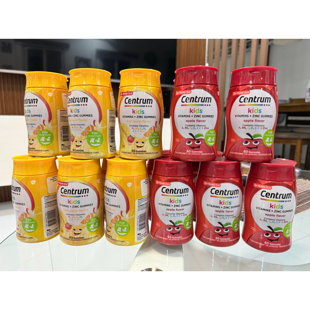 Centrum kids vitamins gummies/60 gummies | Shopee Philippines