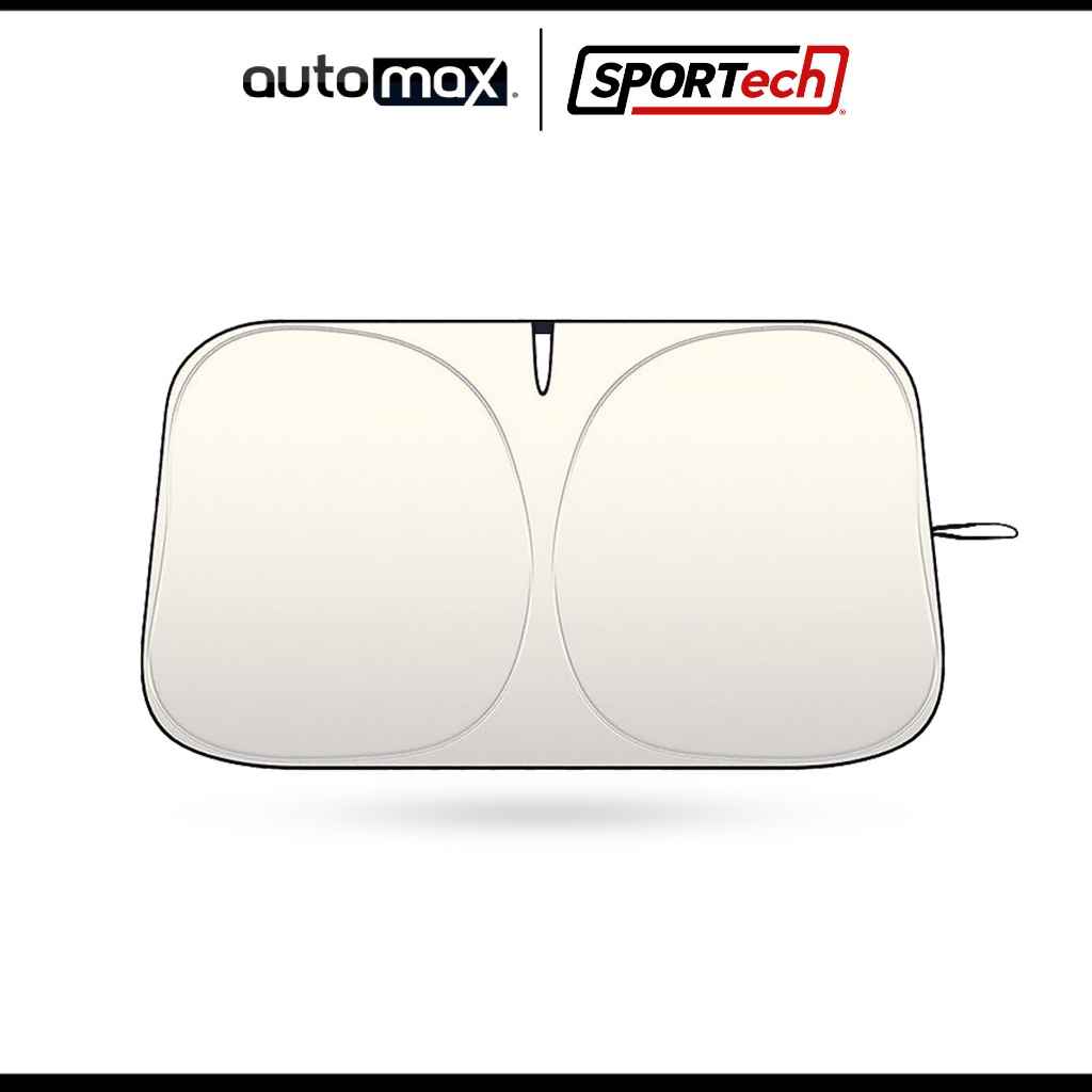 SPORTech Car Windshield TWIST Shade for Front or Rear - Blocks UV, Heat ...