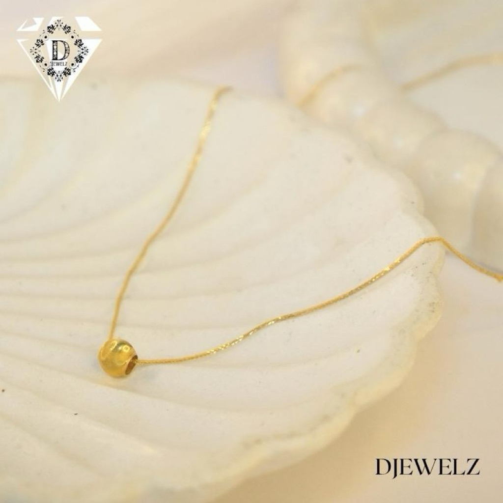 18K Foxtail Chain with Cat Eye 5mm Pendant | Shopee Philippines