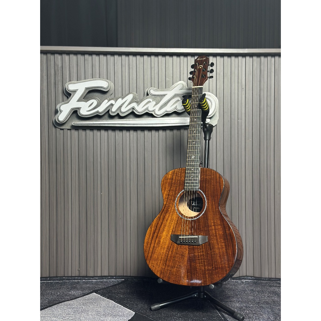 Fermata GS-36 Acoustic-Electric Guitar with Semi Arc Back | Shopee ...