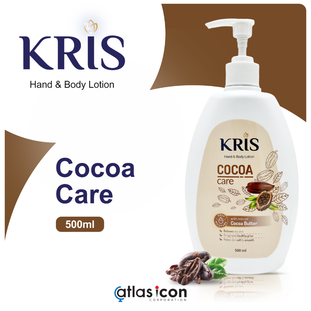 Kris Hand and Body Lotion Cocoa Care 500mL | Shopee Philippines