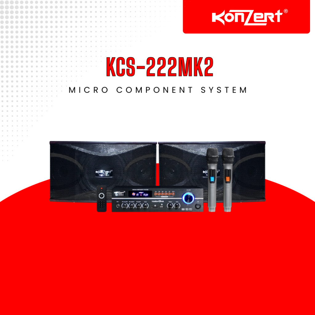 Konzert KCS-222MK2 MIRCO COMPONENT | Shopee Philippines