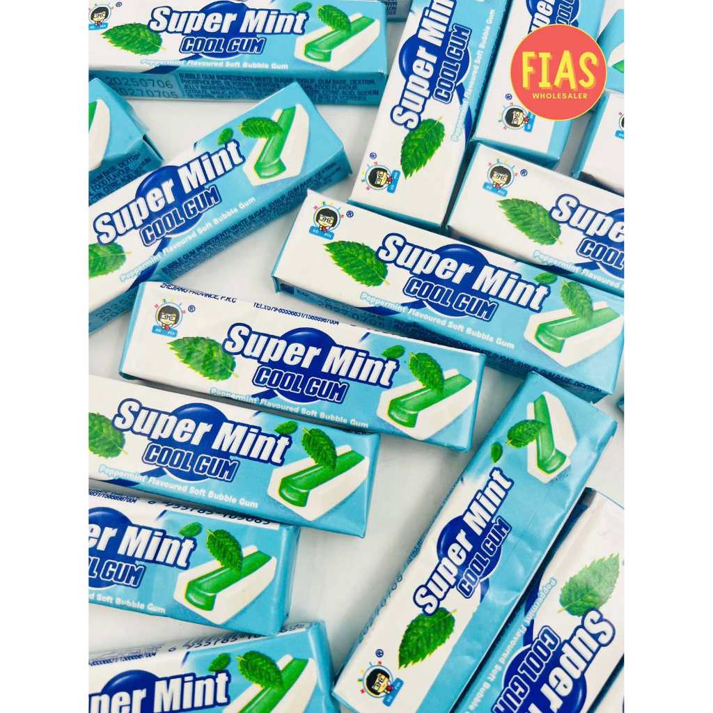 60 pcs Super Mint Cool Gum Candy | Shopee Philippines
