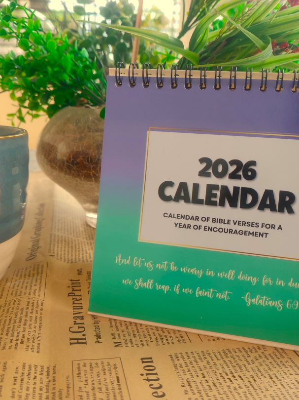 Bible Verses Desk Calendar 2026 | Shopee Philippines