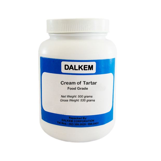 Dalkem Cream of Tartar / Potassium Bitartrate Food Grade | Shopee ...