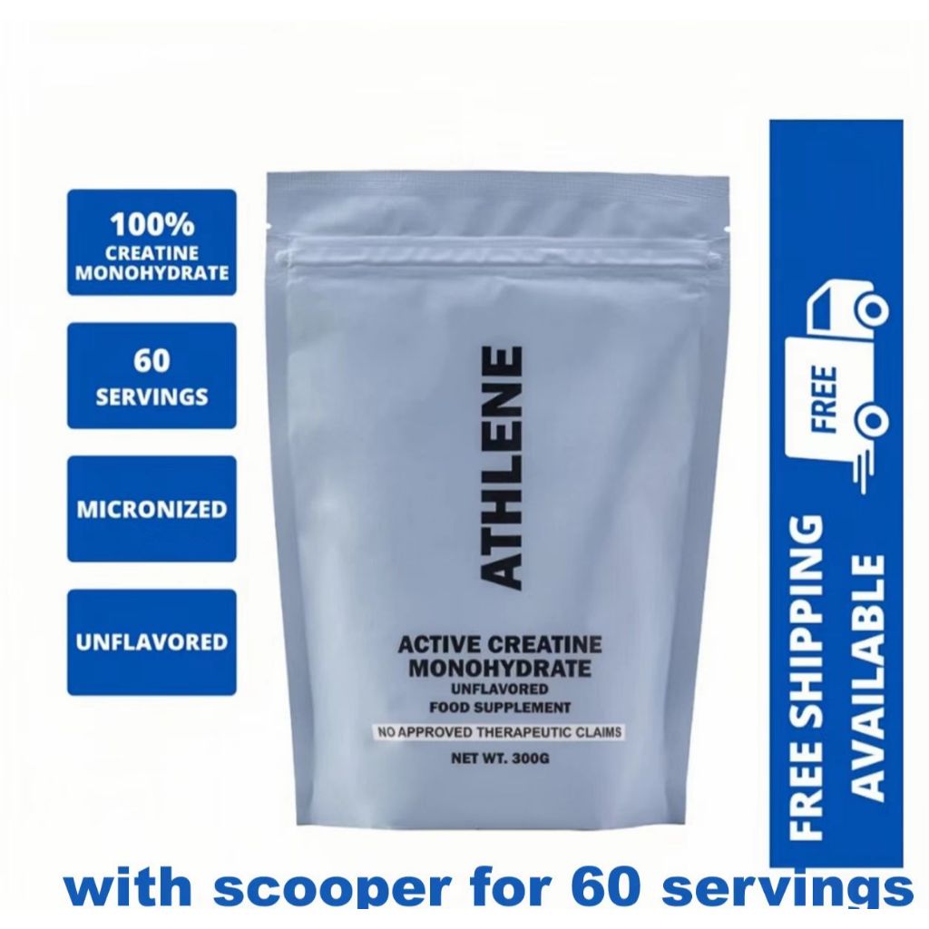 ACTIVE Athlene Creatine Monohydrate Powder 300g Improve Athletic ...