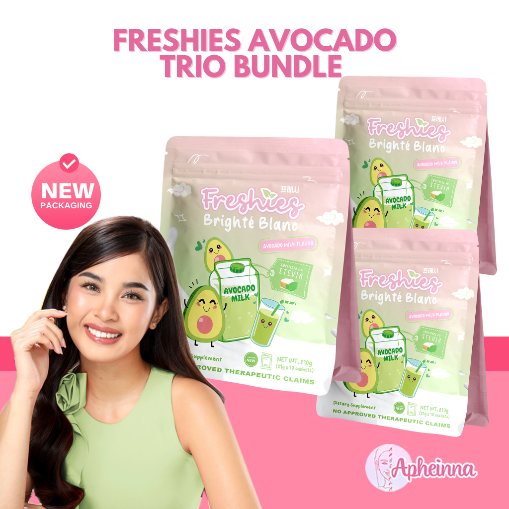 Freshies Avocado Milk with Hydrolyzed Collagen and Glutathione - Trio ...
