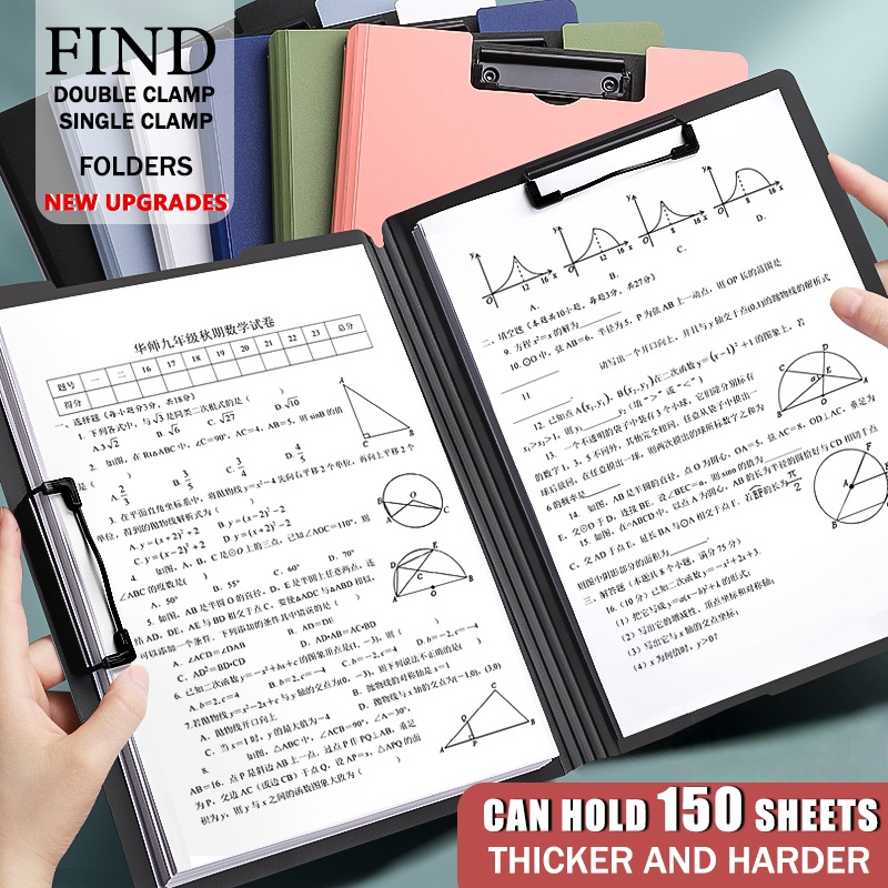 FIND Clipboard A4 Long With Cover File Folder Organizer Legal Size ...