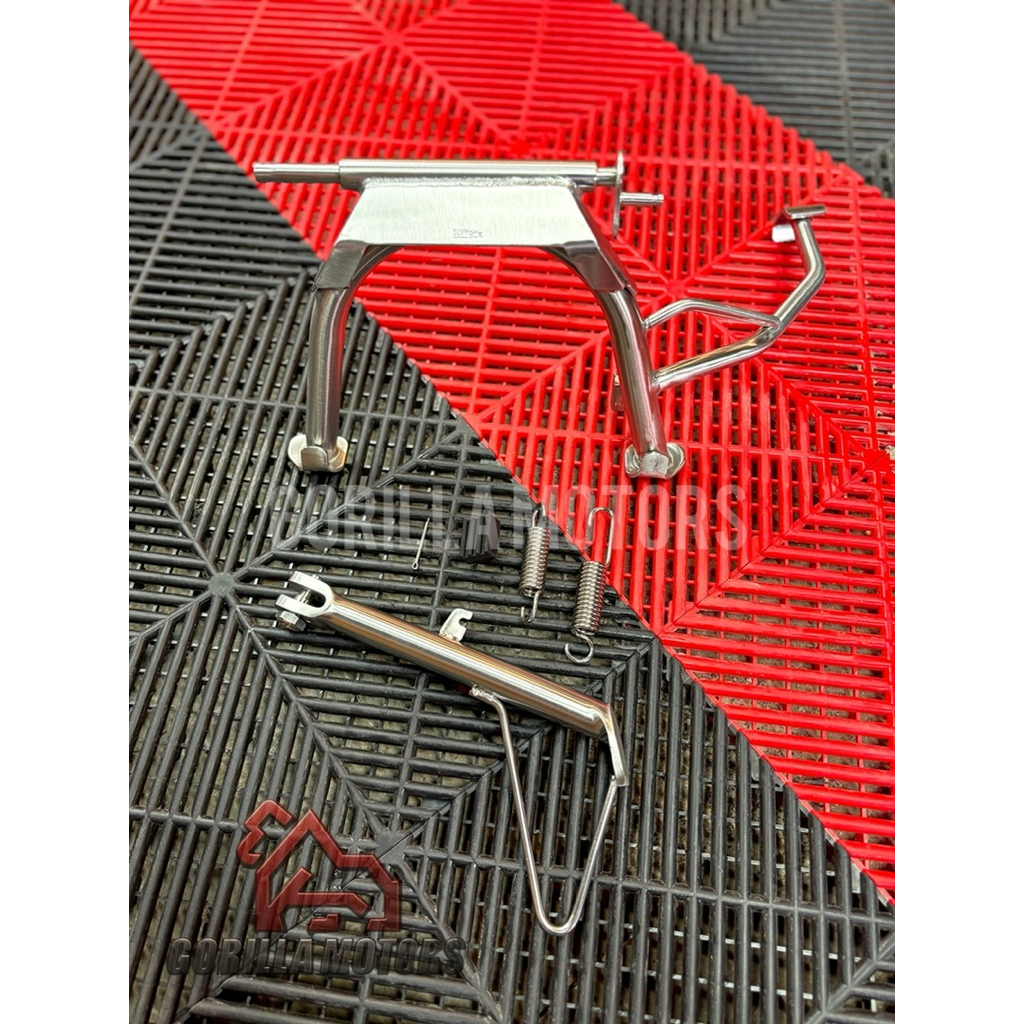 Stainless Center Stand & Side Stand for PCX160 ABS/CBS | Shopee Philippines