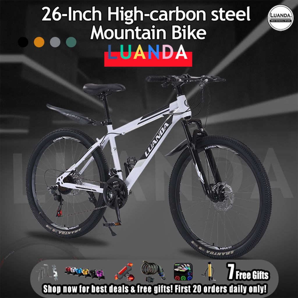 Japan LUANDA Mountain Bike 26/27.5 Inch High Carbon Steel/Aluminum ...
