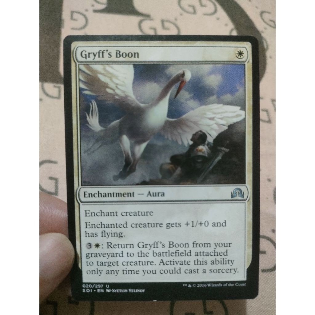 Gryff's Boon MTG card from Shadows over Innistrad | Shopee Philippines