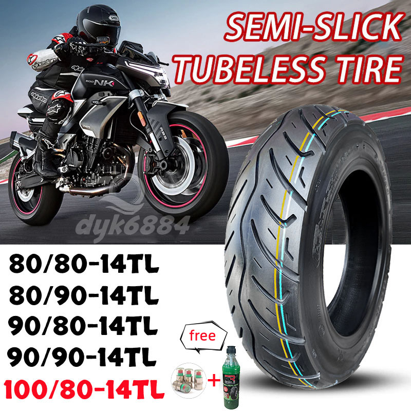 Beast Classic Original Tubeless Tire 14 inch Original Motorcycle Anti ...